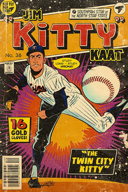 115. (SOLD OUT) "Kitty" 7" x 10.5" Art Print – Pop Fly Pop Shop